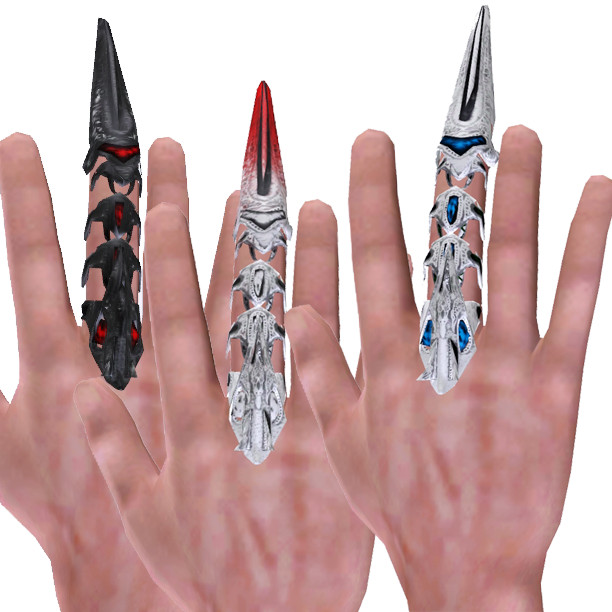 The Sims Resource | Claw Finger Right Middle by Annihilation