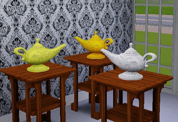 The Sims Resource | Decorative Genie Lamp