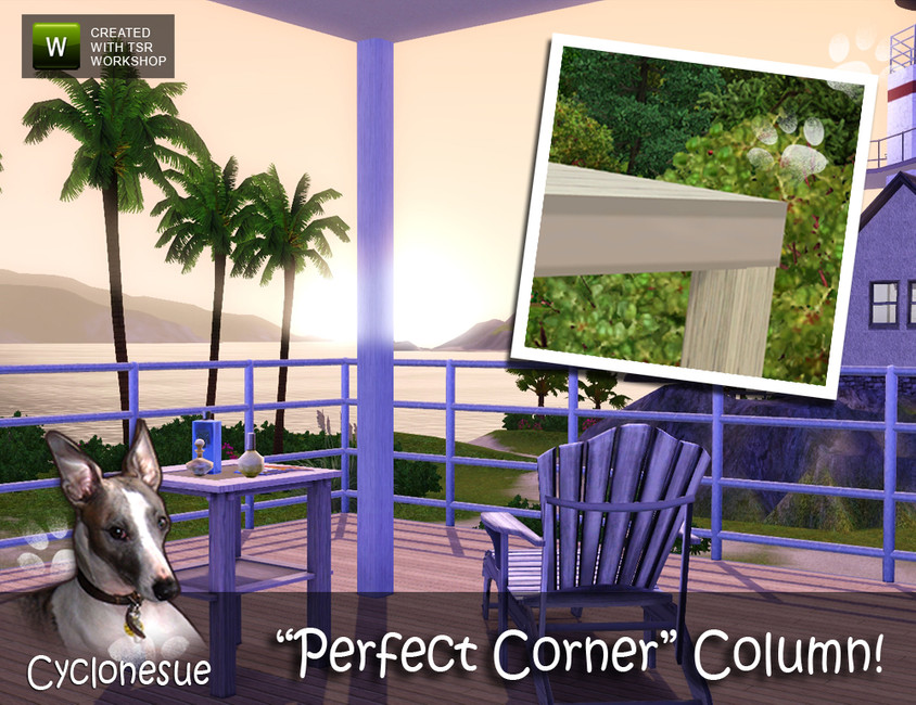 The Sims Resource - Perfect Corner Column set