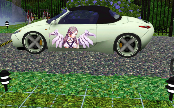 The Sims Resource - Angel Girl Car