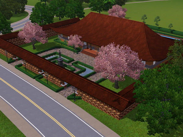 The Sims Resource | Japanese Mansion