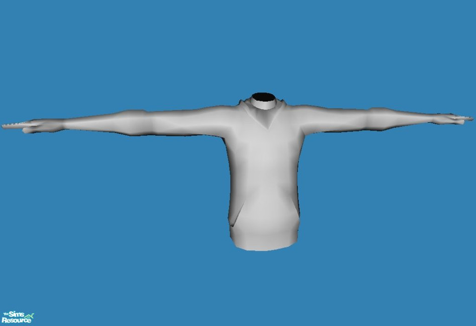 The Sims Resource - Twilight Hoodie and Pants - Hoodie Mesh