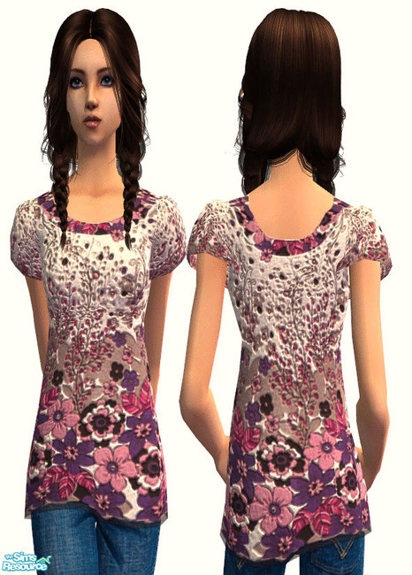 The Sims Resource - Outfits 9 - Top 1
