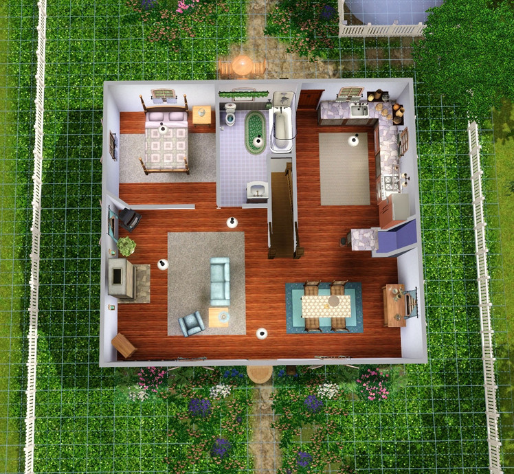 The Sims Resource | Little Cottage