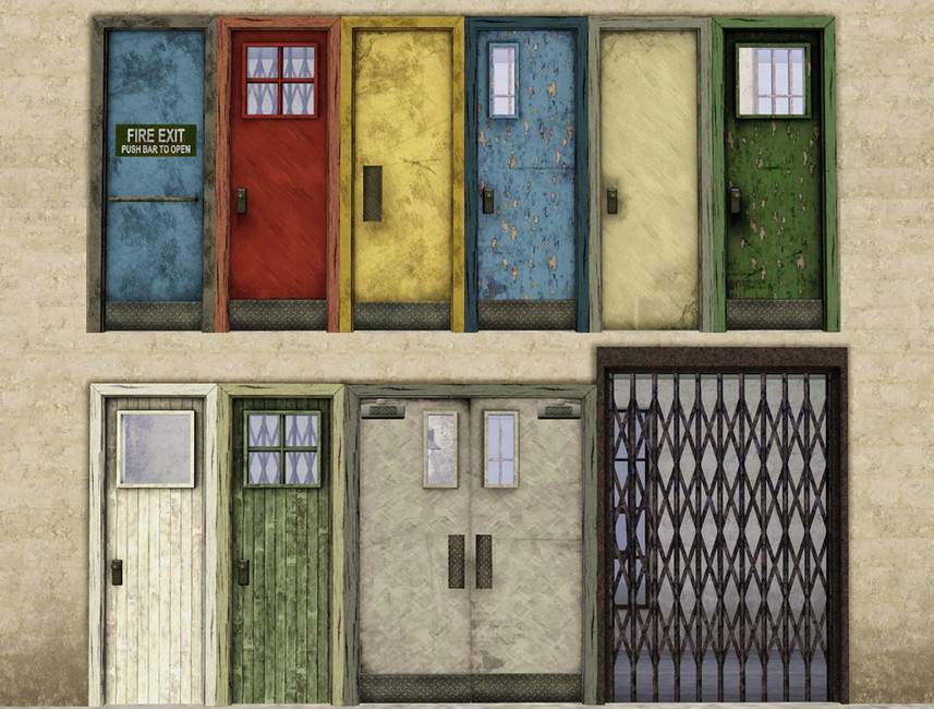 The Sims Resource - Factory Doors