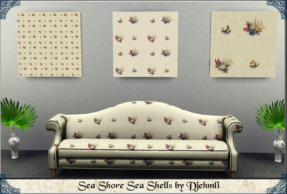The Sims Resource - Djem_Sea Shore Sea Shells