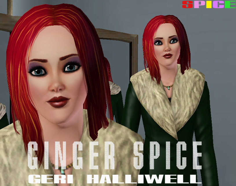 The Sims Resource | Geri Halliwell - Ginger Spice