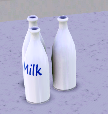 The Sims Resource | Kitchen Trento: Milkbottles