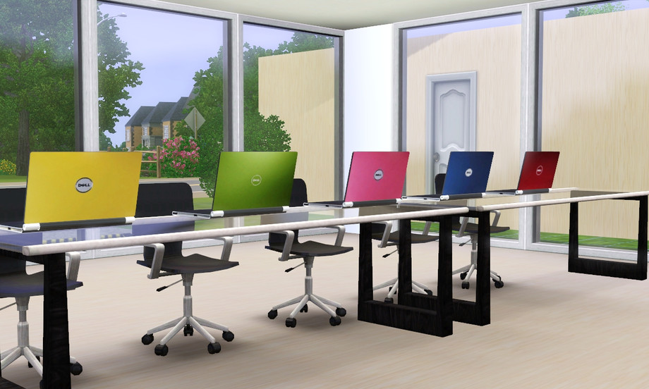 The Sims Resource | Laptops Dell - 5 colors