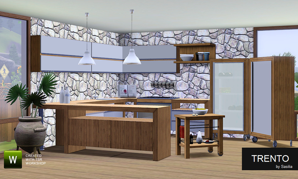 The Sims Resource - Kitchen Trento Part 1