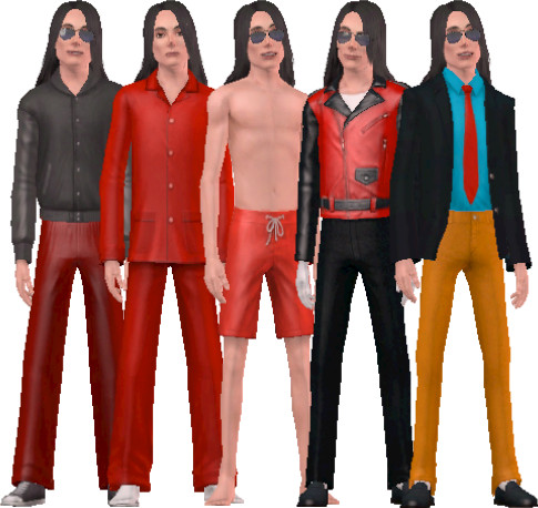The Sims Resource | Michael Jackson - King Of Pop