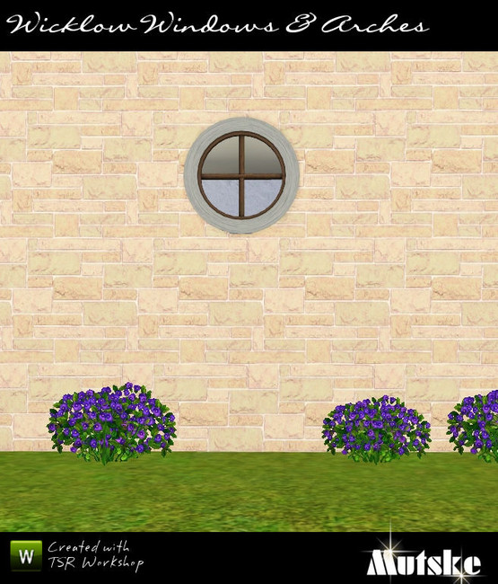 The Sims Resource - Window Wicklow Privat Round 1x1