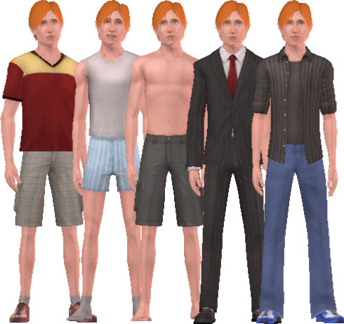 The Sims Resource | Ron Weasley