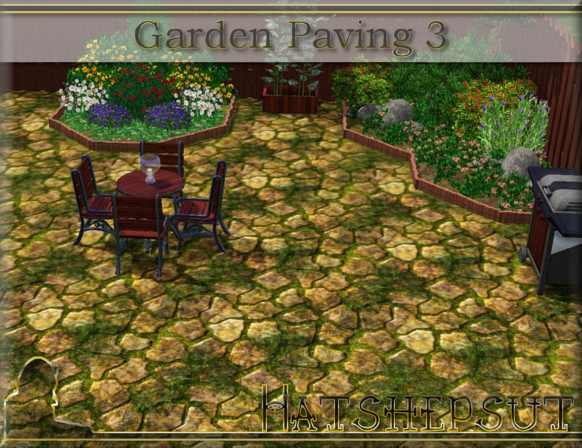 The Sims Resource - Garden Paving 3