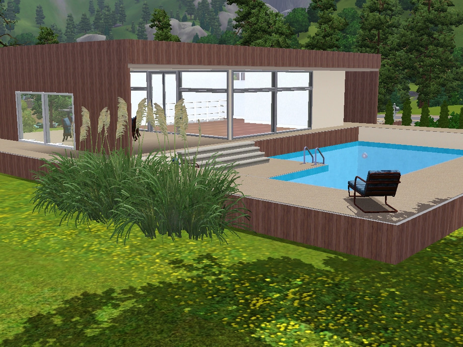 The Sims Resource - Starfish, hollyday-pool-house