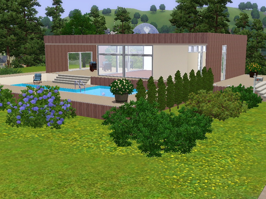 The Sims Resource - Starfish, hollyday-pool-house