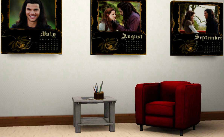 The Sims Resource | twilight calendar III