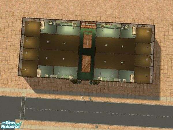 The Sims Resource | Apartment building for your sims!