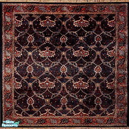 The Sims Resource | Medieval Rug Floor Set - 3