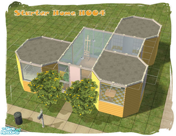 The Sims Resource | Starter Home H004