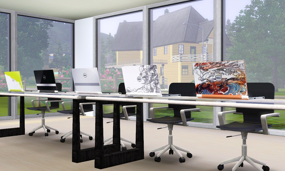 The Sims Resource - Laptops Dell - New Designs
