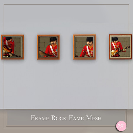 The Sims Resource | Frame Rock Fame Mesh
