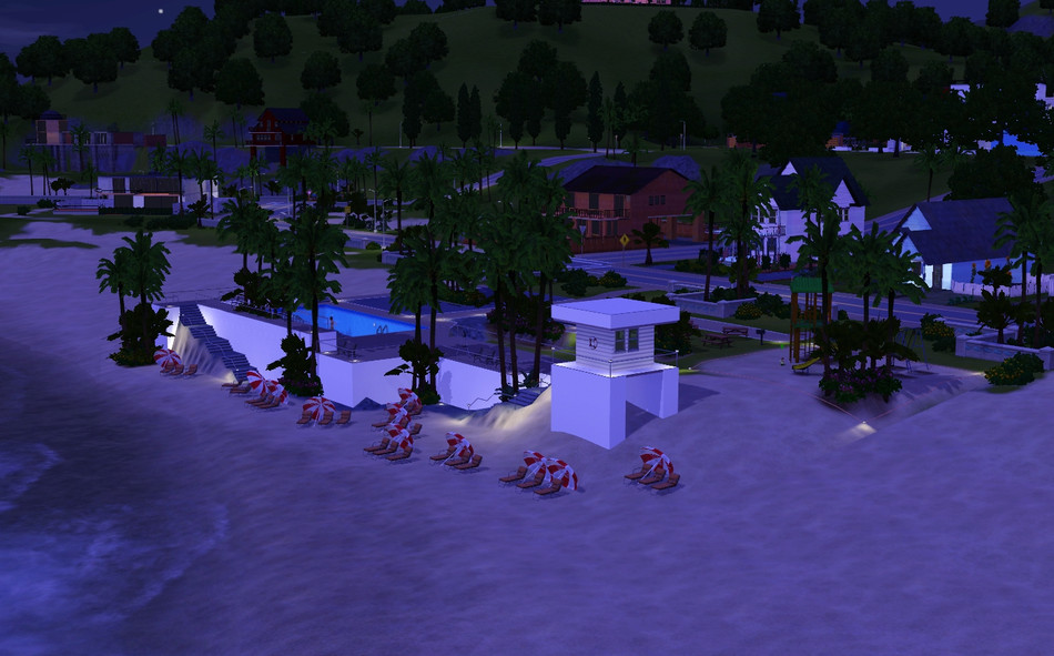 The Sims Resource - At The Beac (Old Pier Replacement)