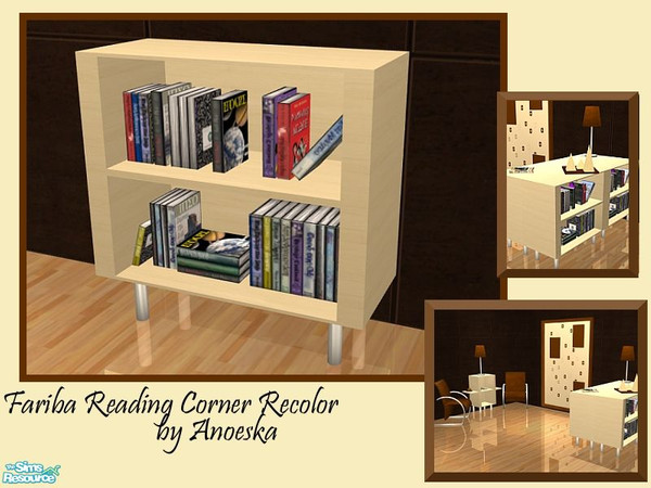 The Sims Resource | Fariba Recolor Bookcase