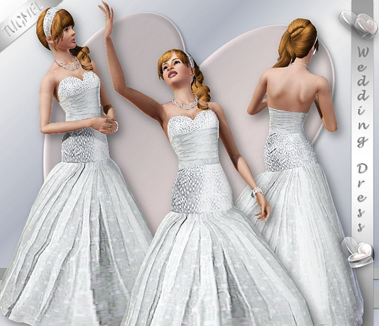 The Sims Resource - Wedding Dress-03