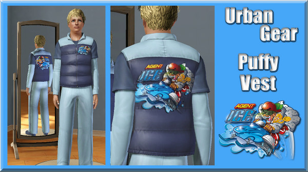 The Sims Resource | Urban Gear Puffy Vest