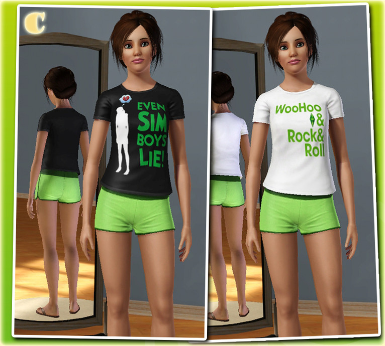 The Sims Resource | THE SIMS 3 T-SHIRTS