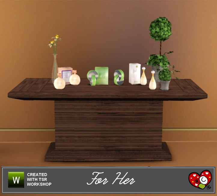 The Sims Resource - For Her_Perfume Set