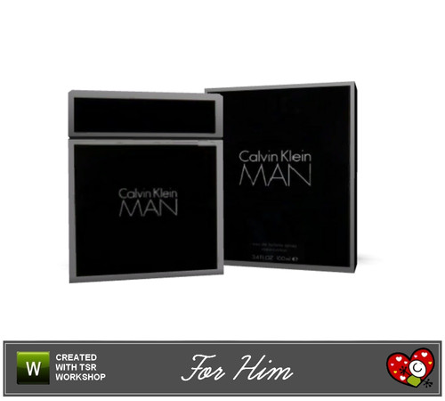 The Sims Resource | Calvin Klein Man with Box