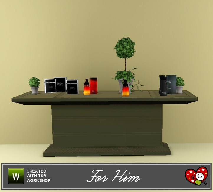 The Sims Resource - For Him_Perfume Set
