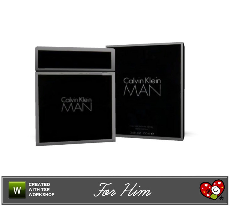 The Sims Resource | Calvin Klein Man with Box