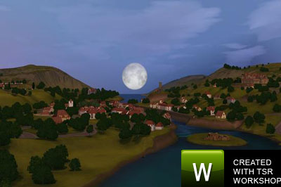 The Sims Resource - Moon Over France 002 Screenshot by Diana Painting 132
