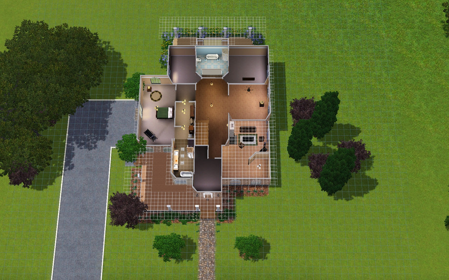 The Sims Resource | Beautiful Traditional Two-Story Home