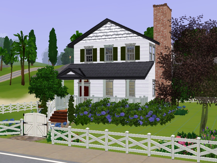 The Sims Resource - Country Pleasures, a charming farm home