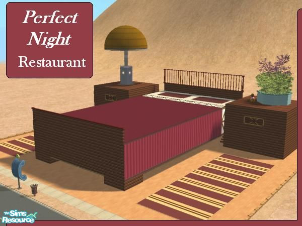 The Sims Resource | Restaurant Perfect Night