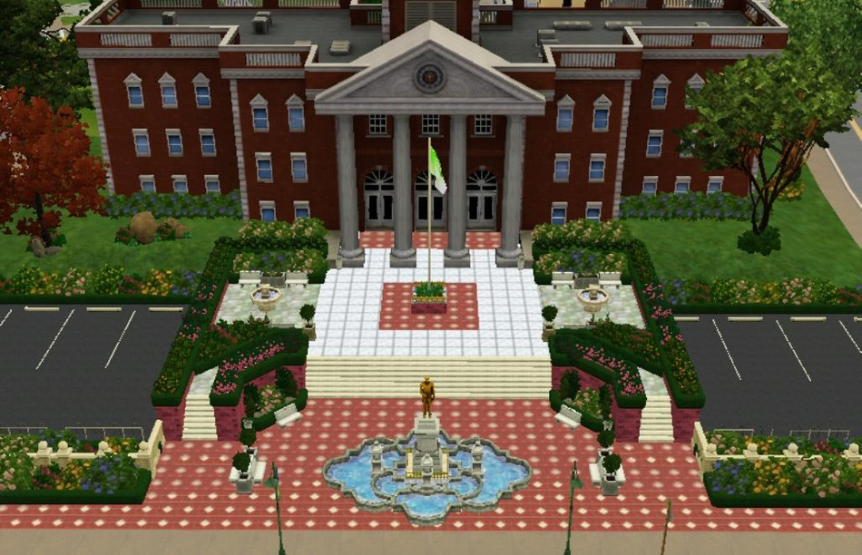 The Sims Resource - Revamped City Hall