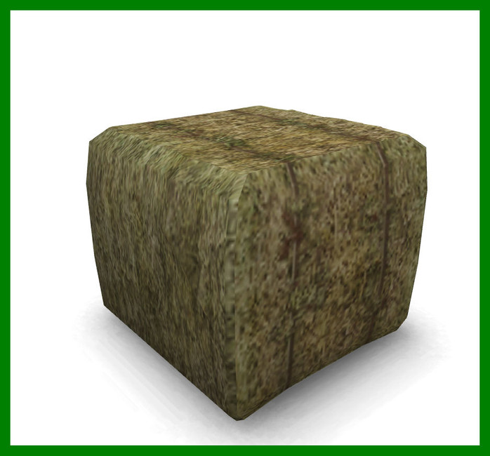The Sims Resource - Hay Bale Dining Chair