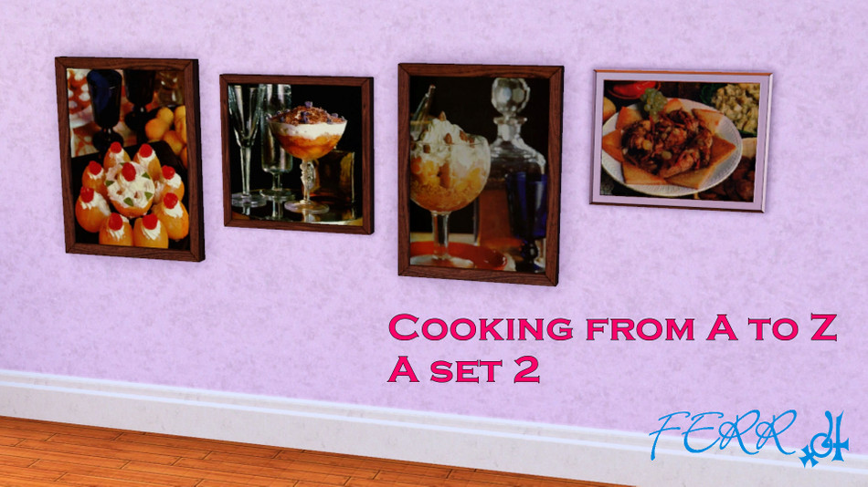 The Sims Resource - Cooking from A to Z Aset2