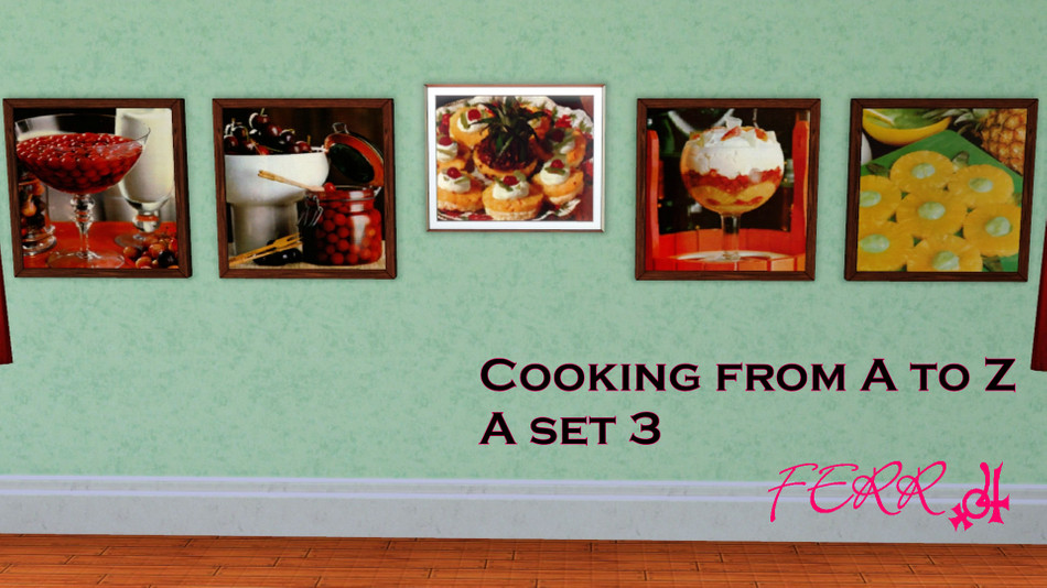 The Sims Resource - Cooking from A to Z Aset3