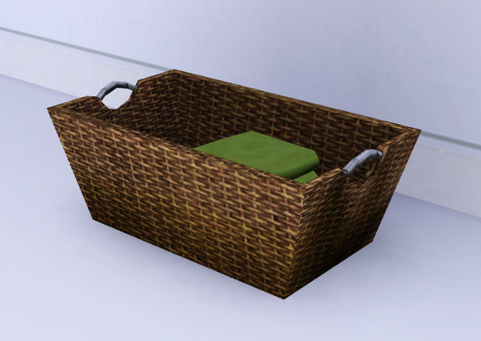 The Sims Resource | Hillside Laundry Basket