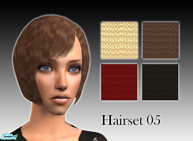 The Sims Resource | Hairset 05