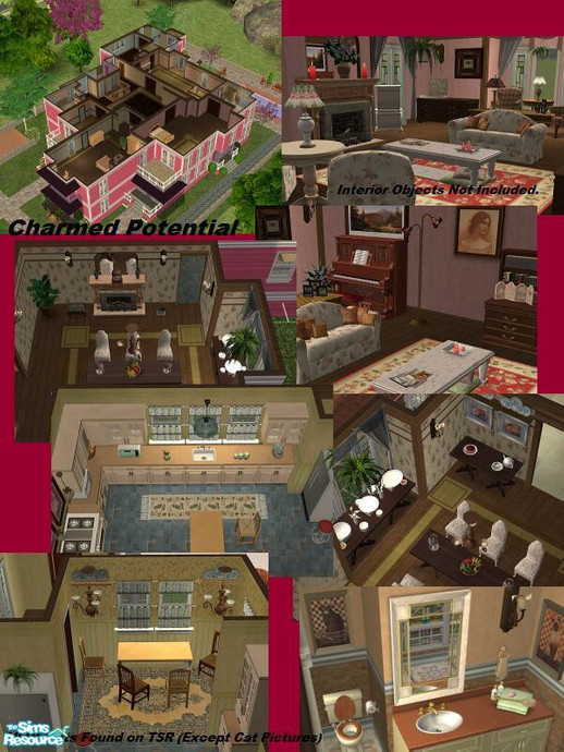 The Sims Resource | Charmed Again (Remodeled)