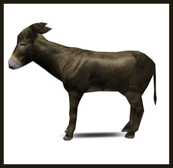 The Sims Resource - Donkey Decorative