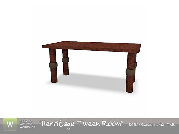 The Sims Resource | Herritage Tween Room Desk