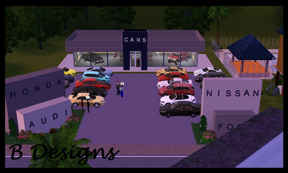The Sims Resource | B Designs 27 Car Dealership