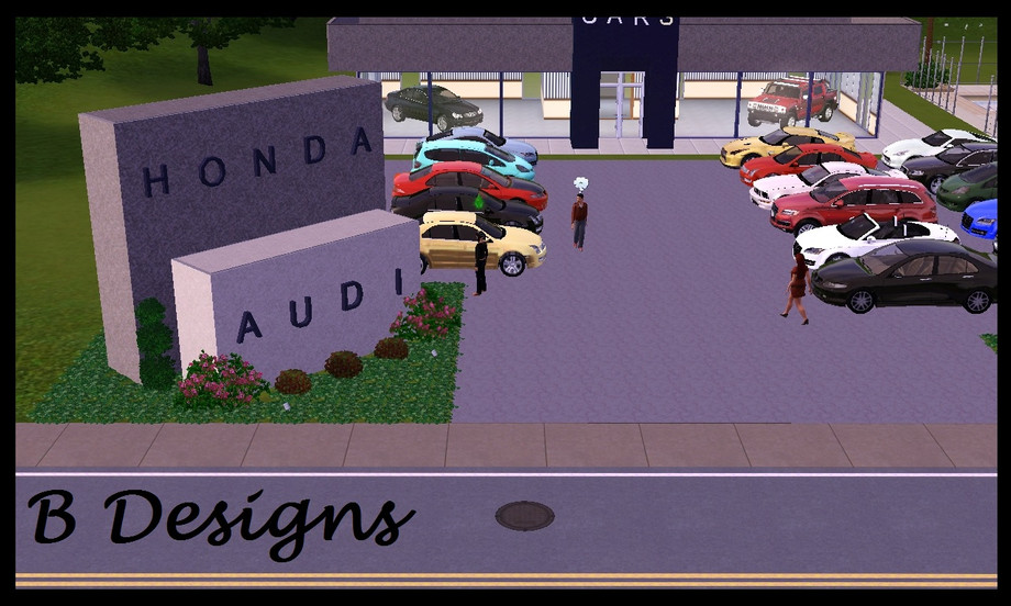 The Sims Resource | B Designs 27 Car Dealership